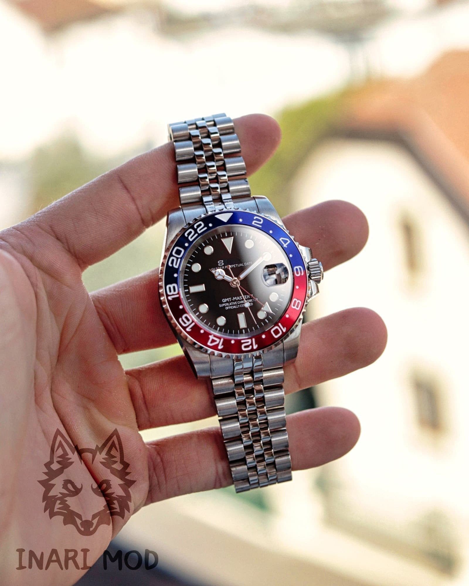 Seikomod Pepsi GMT - Horlogerie Inarimod